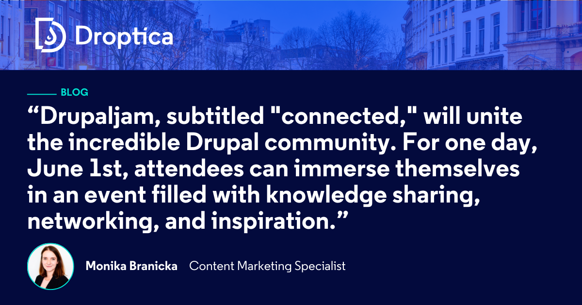 Drupaljam 2023 - highlights of the conference | Droptica